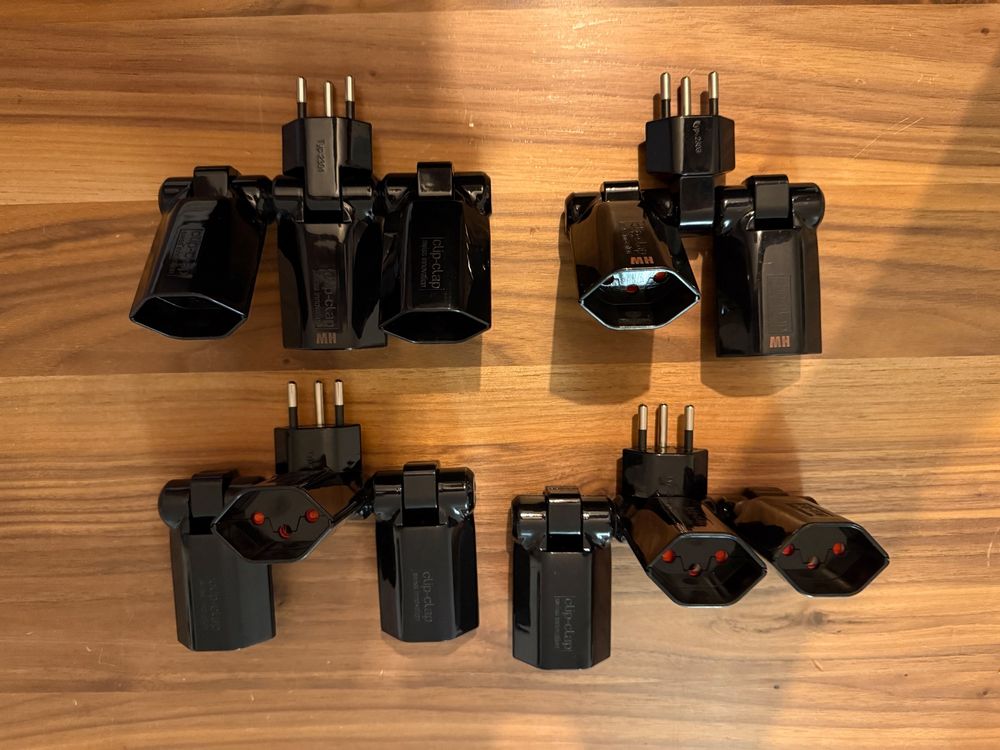 MAX HAURI AG - Clip Clap Abzweigstecker SET - Neupreis 30.- (Gebraucht ...