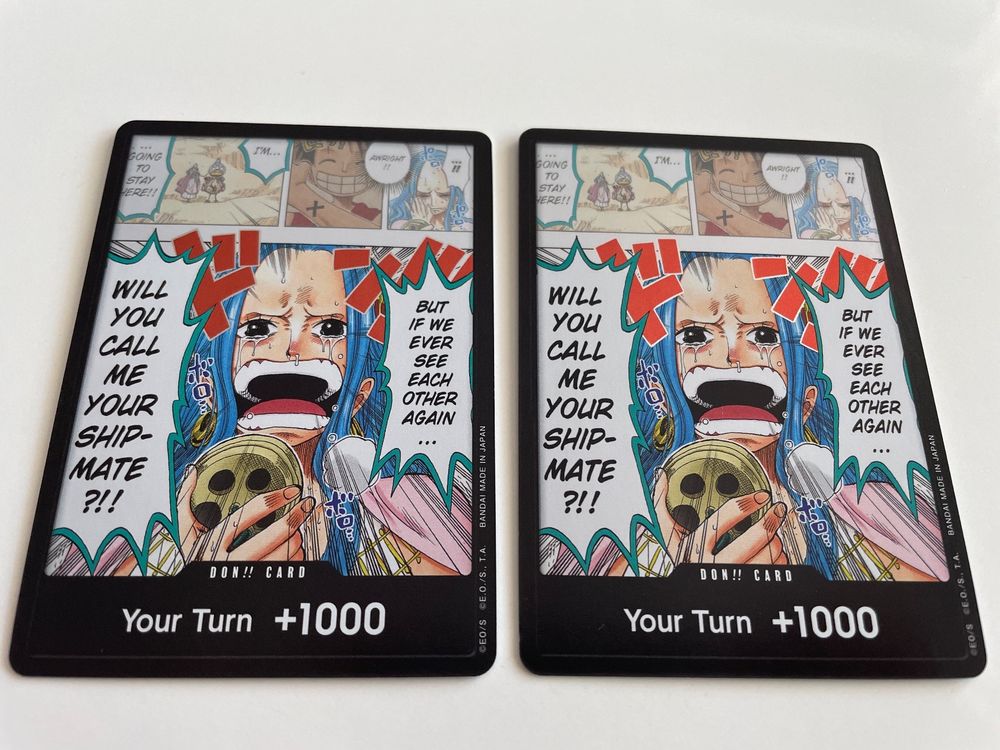 One Piece TCG OP04 DON CARD AA (2x) | Kaufen auf Ricardo