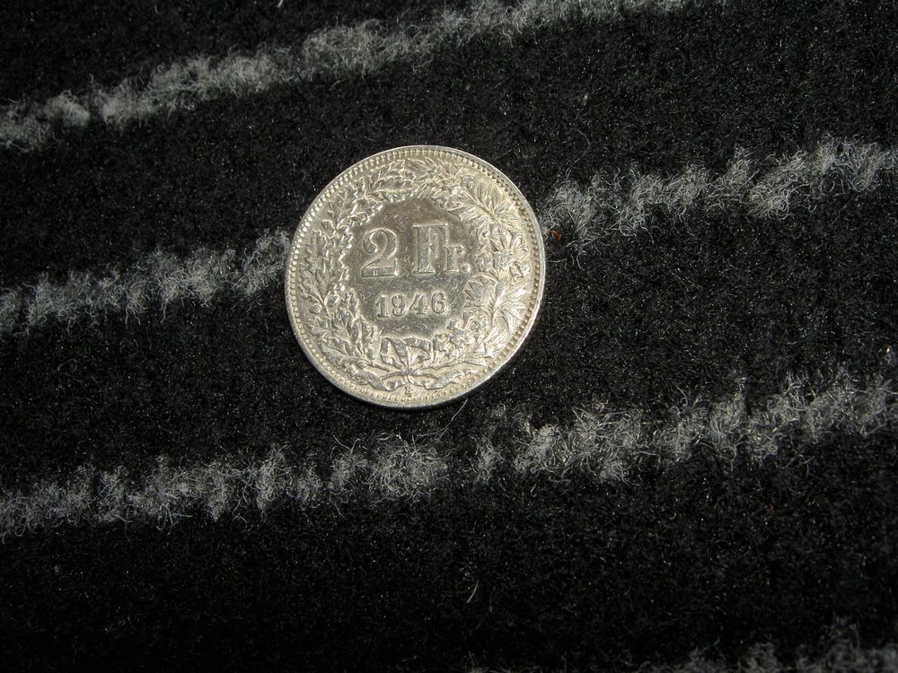 Schweizer Silbergeld, 2-Fr. 2x1-Fr. 2x50-Rp. ab 1946 - 1966 (Gebraucht) in Schafisheim für CHF ...
