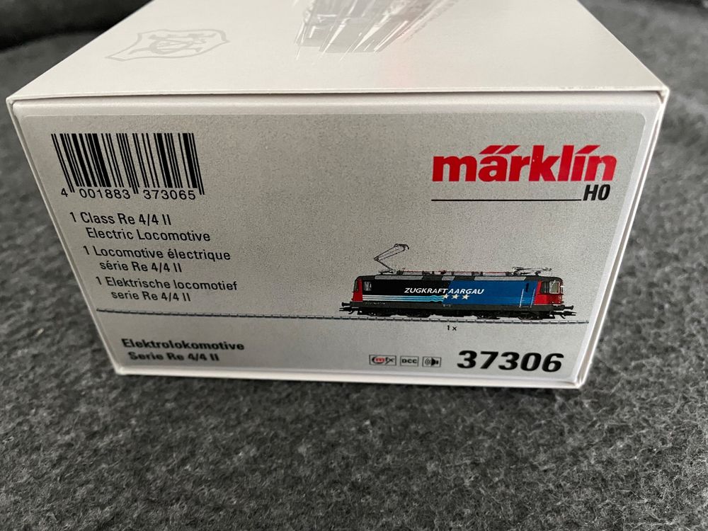 Marklin 37306 loc Re 4/4 Zugkraft Aargau Digital Sound (Neu und ...