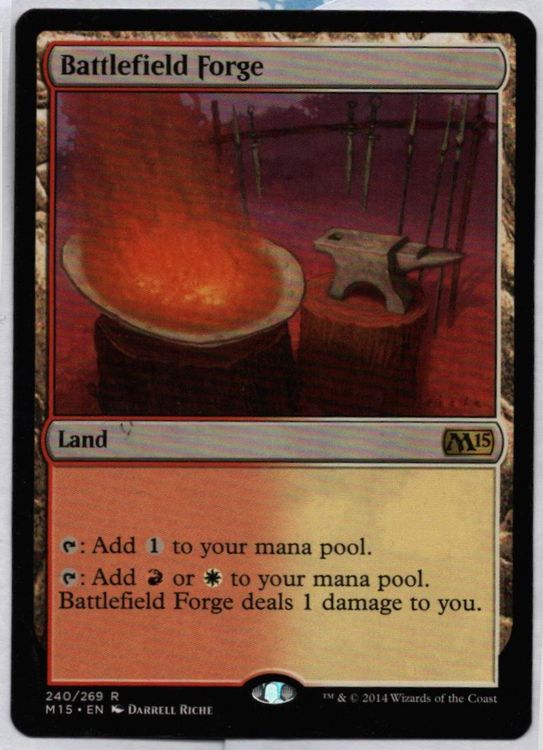 Battlefield Forge, M15 MtG, Magic the Gatering (Gebraucht) in ...