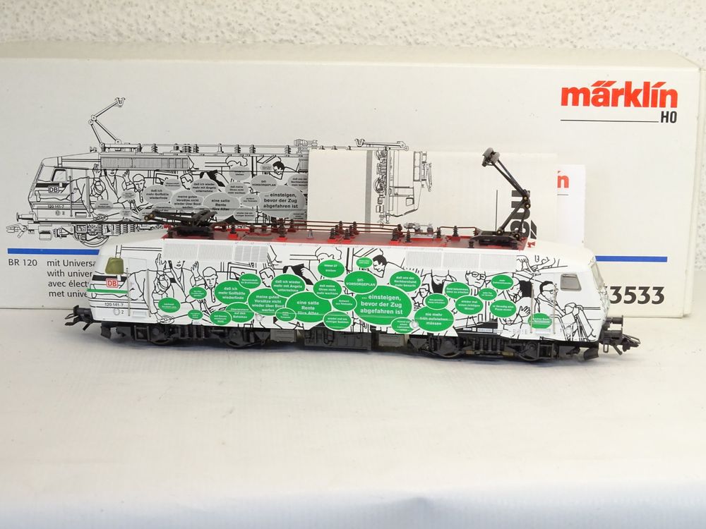 Märklin 33533 Elektrolok BR120, Delta Digital, H0,WS/AC,OVP (Gebraucht ...