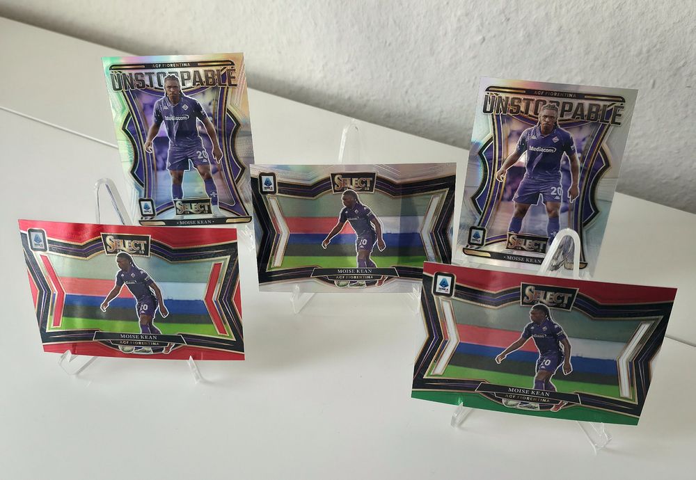 Panini - Kean bundle tricolour + unstoppable - Fiorentina (Neu (gemäss ...