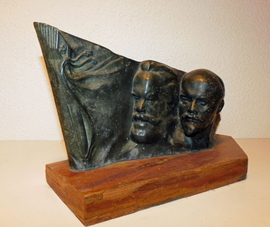 Rausverkauf Kunst Bronze Skulptur Jugendstil Lenin u Marx (Gebraucht) in Sursee für CHF 650 ...