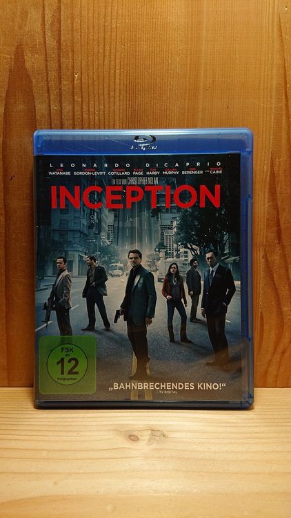 INCEPTION Blu-Ray mit Leonardo DiCaprio (Gebraucht) in Wilderswil für CHF 3.9 – mit Lieferung ...