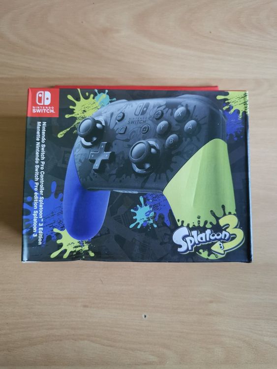 Nintendo Switch Pro Controller Splatoon (Neu und originalverpackt) in ...