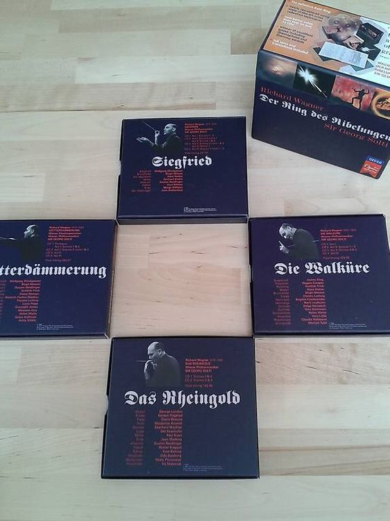 Der Ring des Nibelungen (Wagner/Solti) 14 CD-Box (Gebraucht) in Olten für CHF 79 – mit Lieferung ...