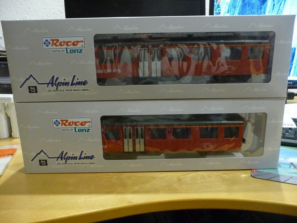 Roco Alpin Line 2 Personenwagen Brünig (Neu (gemäss Beschreibung)) in ...