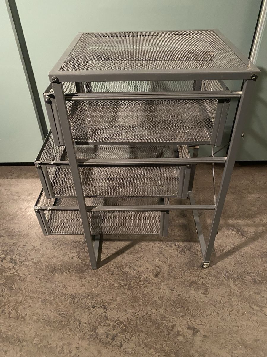 Rollbehälter, Metall anrhrazit, Top Zustand (Gebraucht) in Zürich für ...