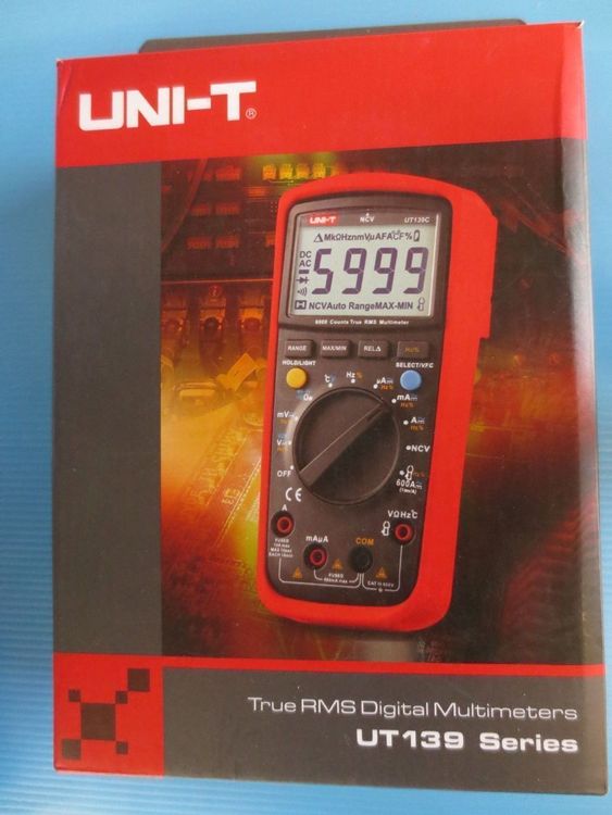 Aktion !!! Uni-Trend Multimeter Messgerät TrueRMS UT139B (Neu und ...