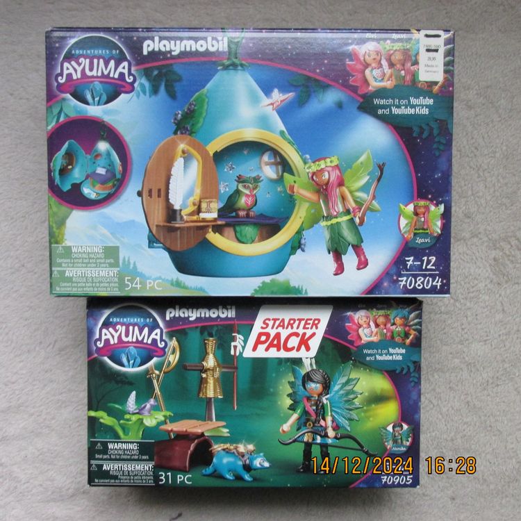 Playmobil Ayuma 70804 + 70905 Feen Baumhaus Set ... neu | Kaufen auf ...