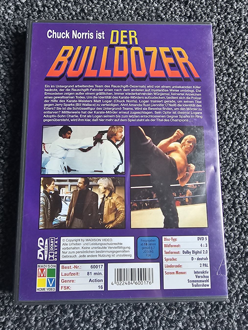 Chuck Norris - Der Bulldozer DVD (18350) (Gebraucht) in Ruswil für CHF ...