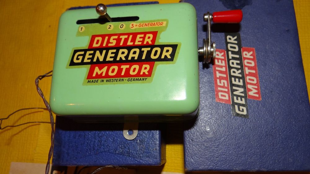 Original Distler Generator Motor guter Zustand, selten OVP | Kaufen auf ...
