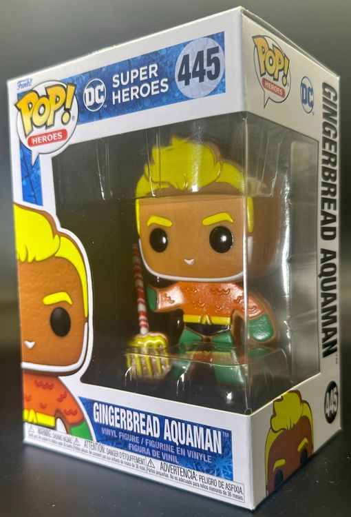Funko POP! DC Comics Holiday Gingerbread Aquaman | Kaufen auf Ricardo