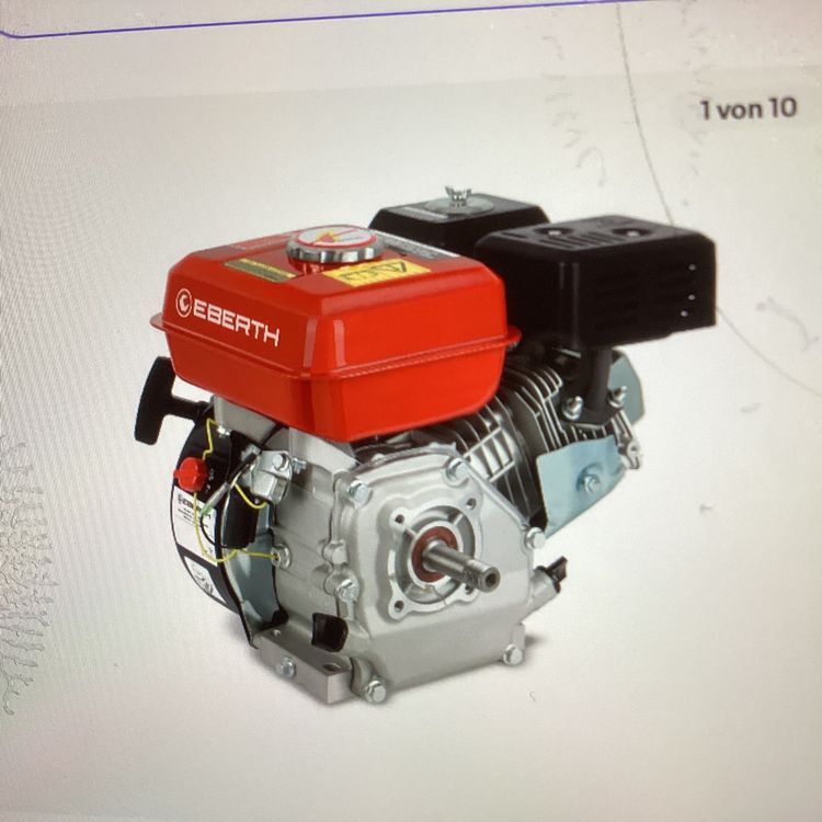 Industrie Standmotor 4 Takt Benzinmotor 6.5 PS/4.8KW (Neu und ...
