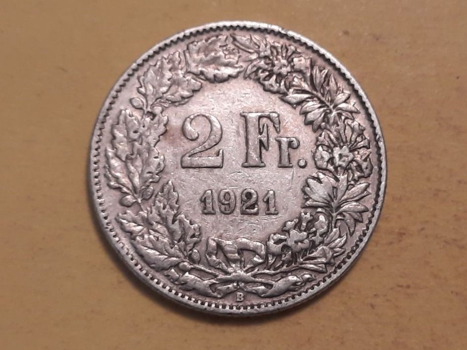Schweiz 2 Franken 1921 B Silber | Kaufen auf Ricardo