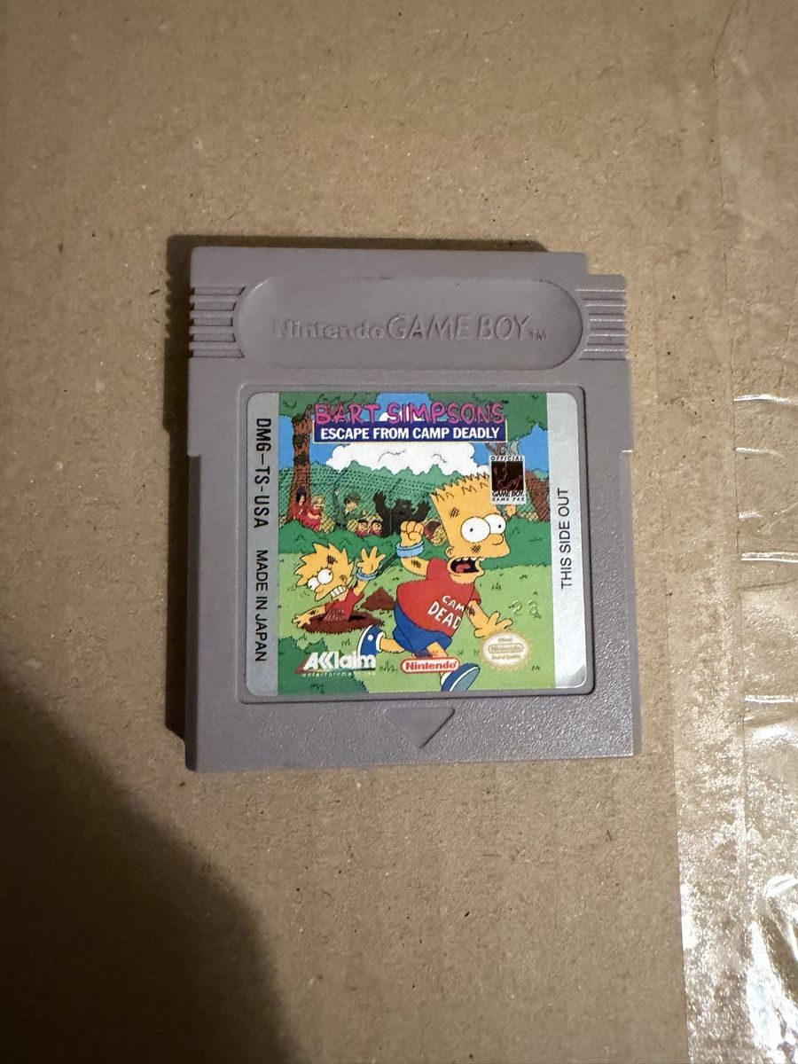 Bart Simpson - Escape from Camp Deadly Game Boy🔥 (Gebraucht) in Zürich ...