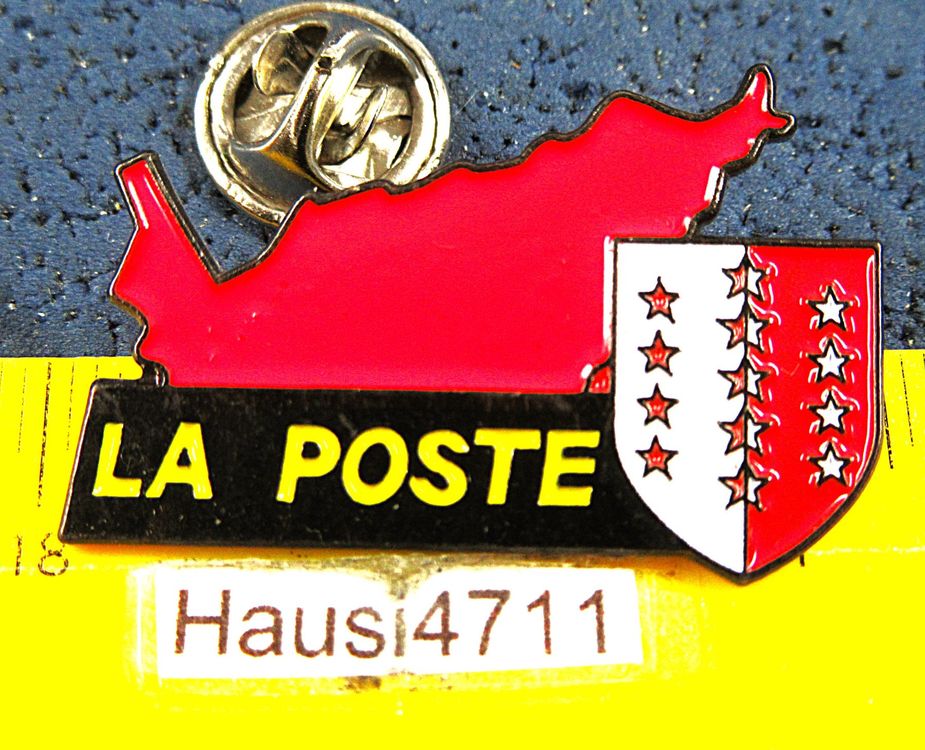 LA POSTE VALAIS WALLIS VS PIN GEPRÄGT METALIC 33mm (Gebraucht) in ...