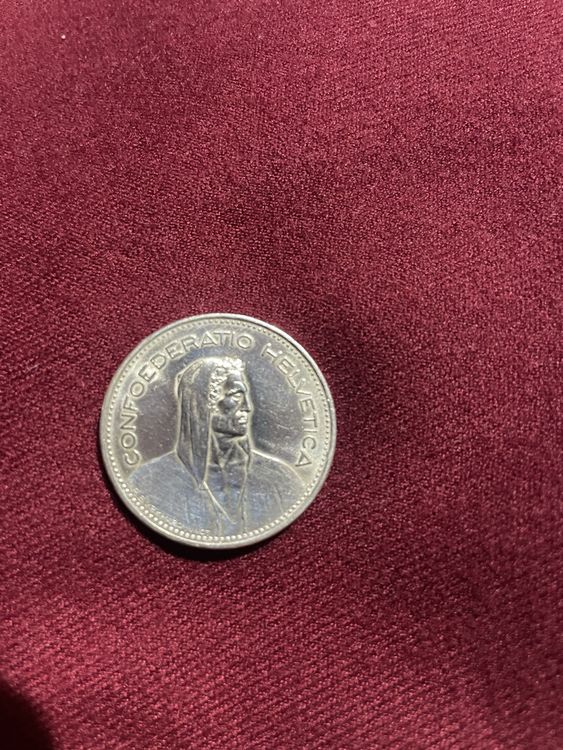 5 Franken 1965, Silbermünze (Gebraucht) in Wattwil für CHF 10 – mit Lieferung auf Ricardo kaufen
