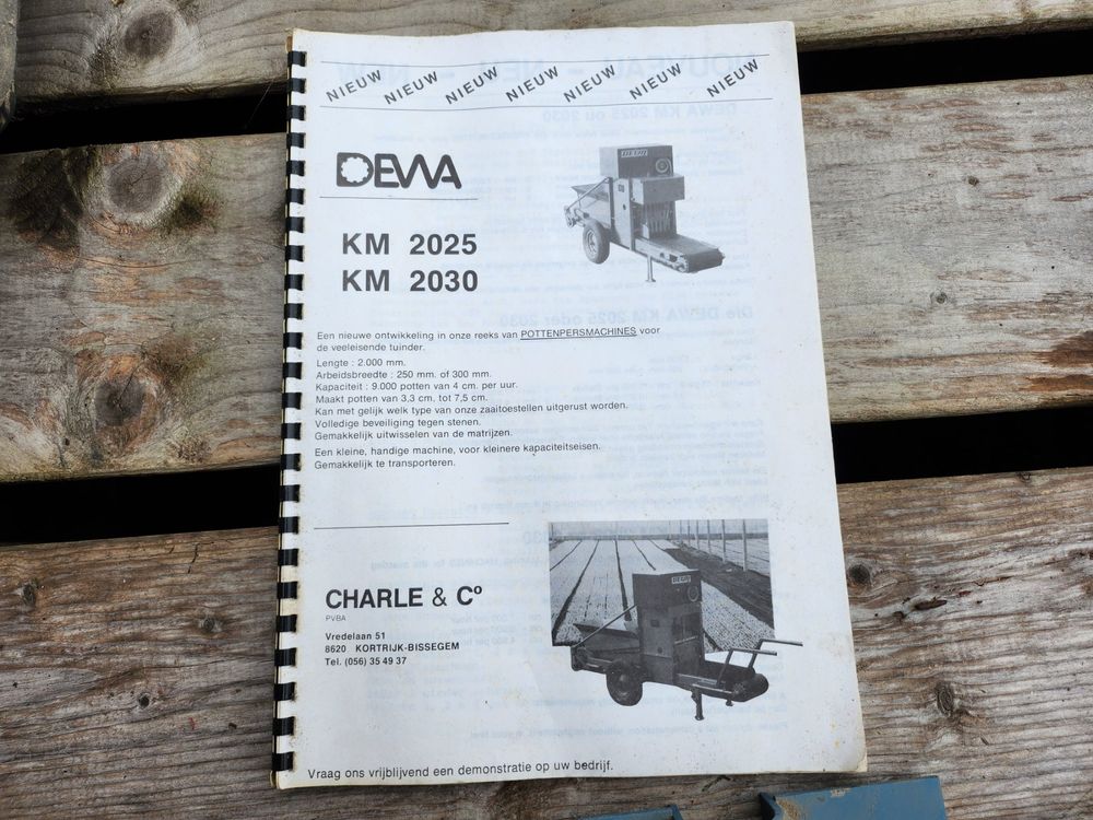 Presstopfmaschine Dewa KM 2030 (Gebraucht) in Lüchingen für CHF 526 ...