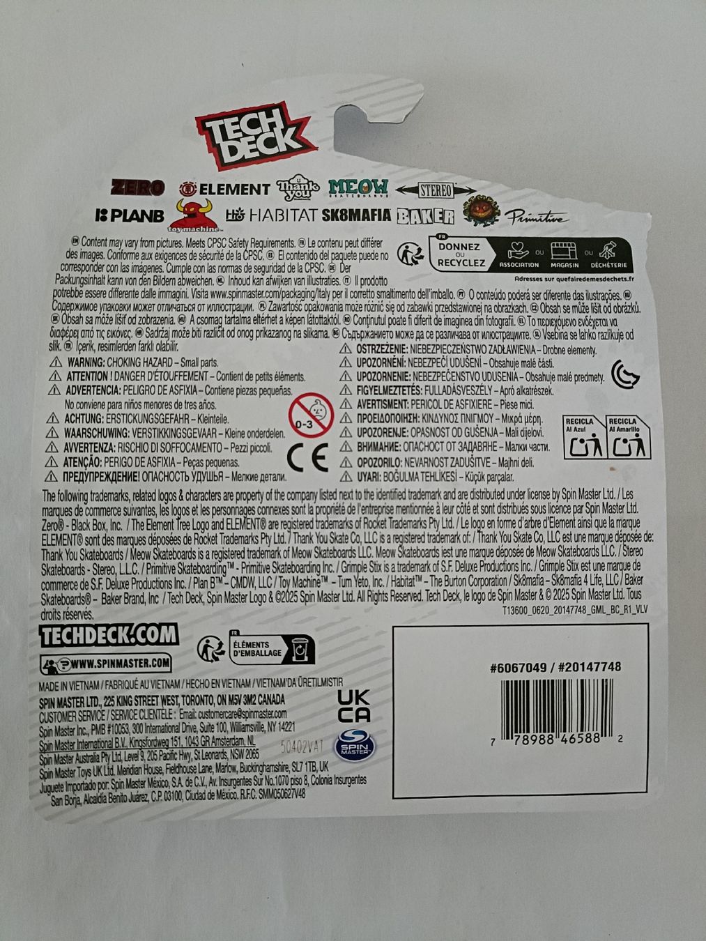 Tech Deck Zero Glow Series Fingerboard, Neu & OVP! (Neu und ...