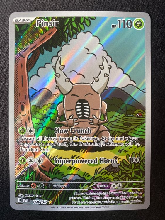 Pinsir 168 - Illustration Rare - Twilight Masquerade - EN (Neu (gemäss Beschreibung)) in Hausen ...
