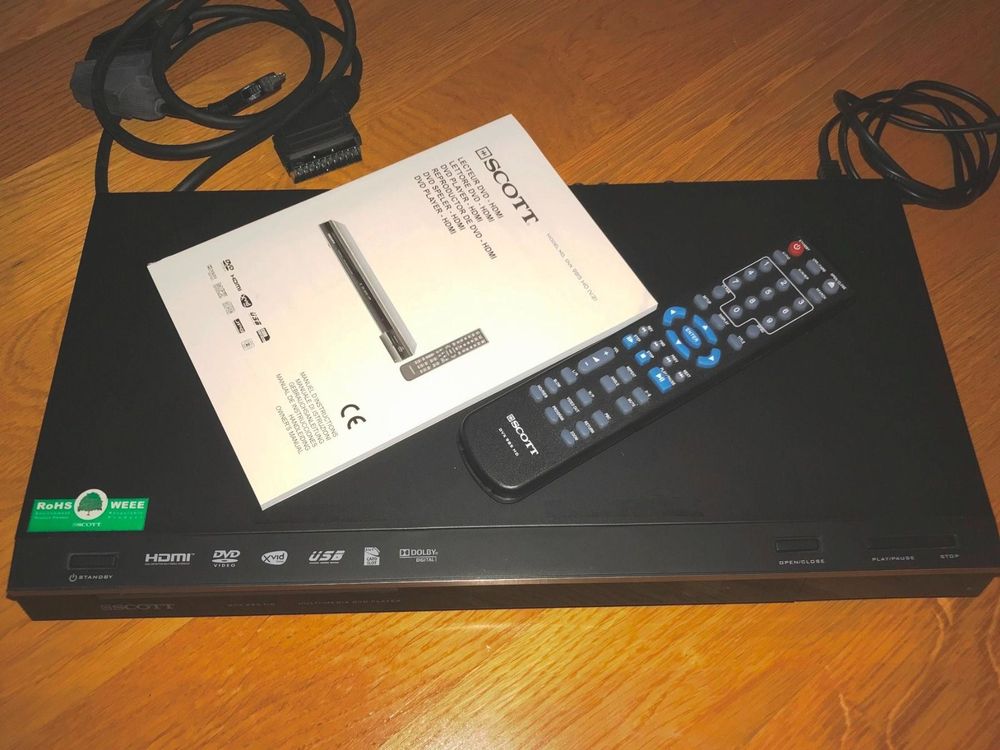 Scott DVD Player HDMI DVX 985 HD (Gebraucht) in für CHF 20 – mit ...
