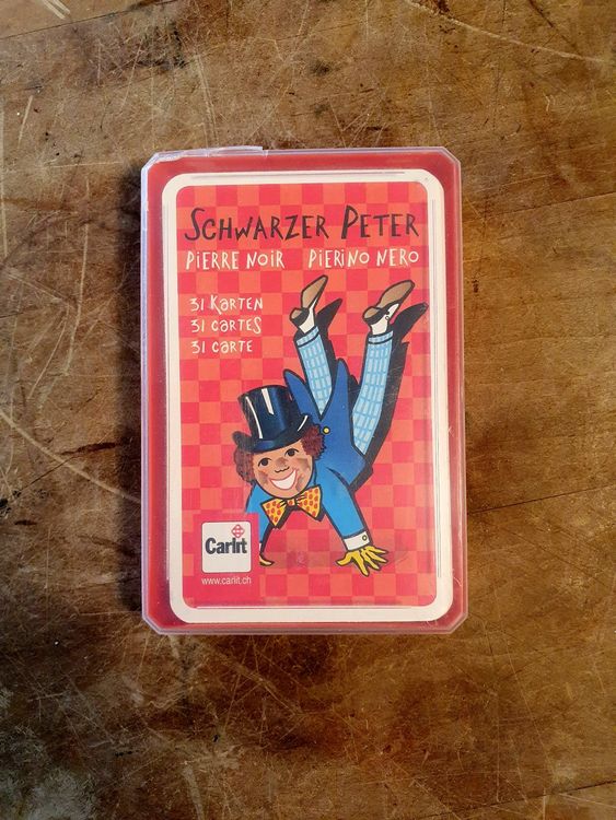 Schwarzer Peter Kartenspiel (Gebraucht) in Zürich für CHF 5 – nur ...