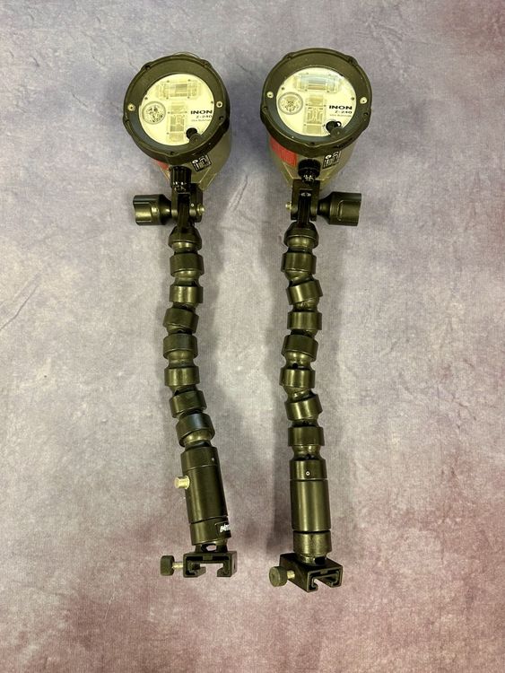 2x INON Z-240 Unterwasserblitz mit Arm Set (Gebraucht) in Altendorf für ...
