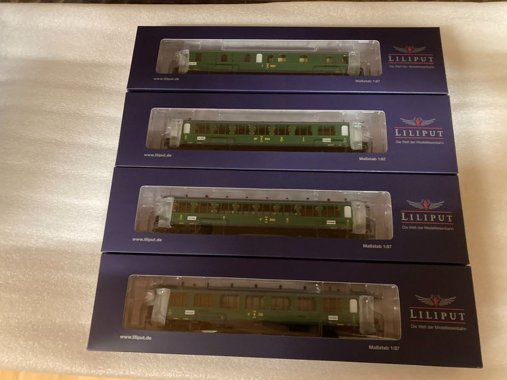 Liliput H0 Wagen-Set (Neu und originalverpackt) in Utzenstorf für CHF 150 – mit Lieferung auf ...