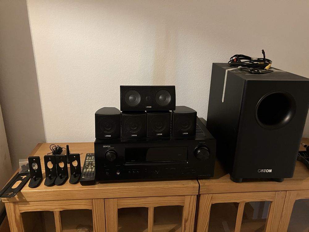 Denon/Canton Dolby Surround Receiver System (Gebraucht) in Basel für ...