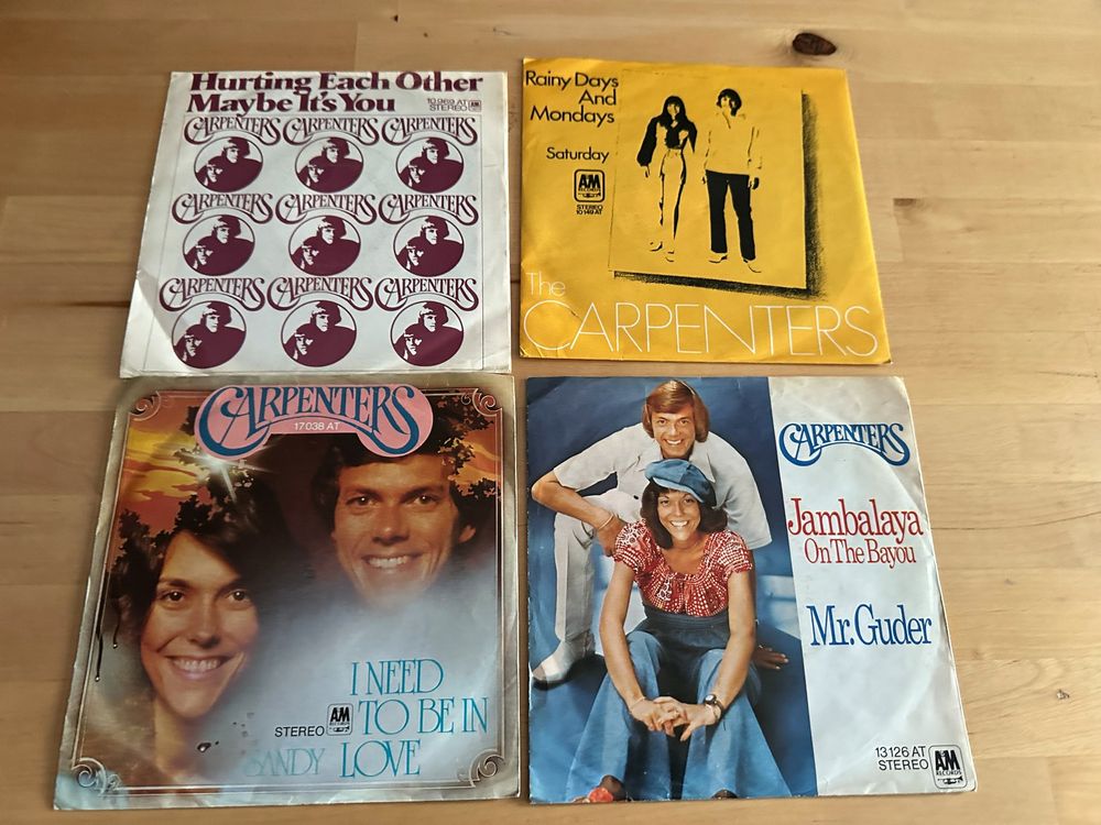 CARPENTERS tolle Single Sammlung Please Mr. Postman Beatles (Gebraucht ...