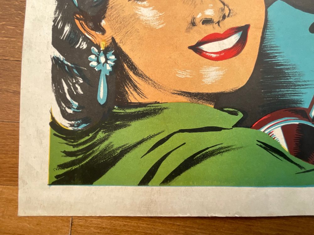 Lithoplakat DEWET / Affiche DEWET, ca. 1950er Jahre (Gebraucht) in ...