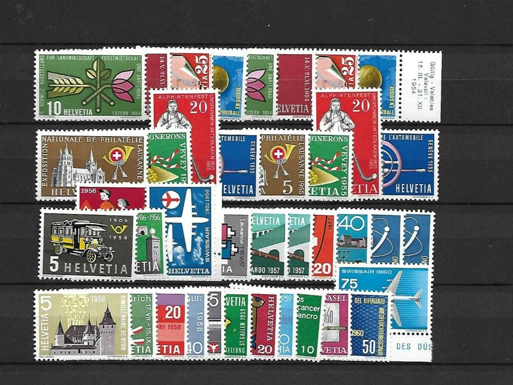 Freim.** Restlot 1954 - 1960 Kat: CHF 84.- | Kaufen auf Ricardo