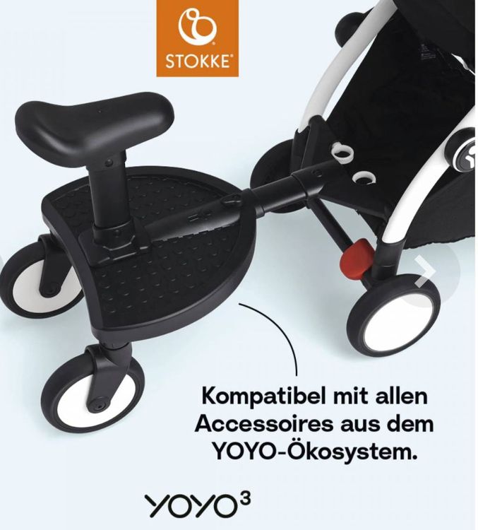Joolz / Stokke YOYO Mitfahrbrett inkl. Sitz – wie neu (Gebraucht) in ...