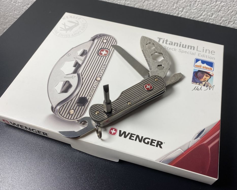 Wenger Titanium Line Ueli Steck Taschenmesser | Kaufen auf Ricardo