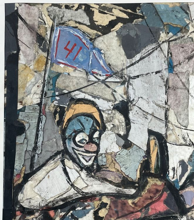 Otto Klein (1906-1994) Mischtechnik Collage (Gebraucht) in Root für CHF 30 – mit Lieferung auf ...