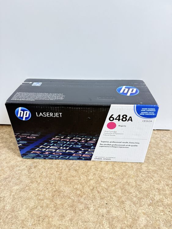 HP 648A Magenta LaserJet Toner Cartridge - New! (Neu und ...