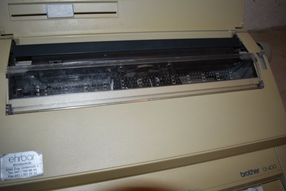Brother CE-400 elektrische Schreibmaschine (Gebraucht) in Nürensdorf ...
