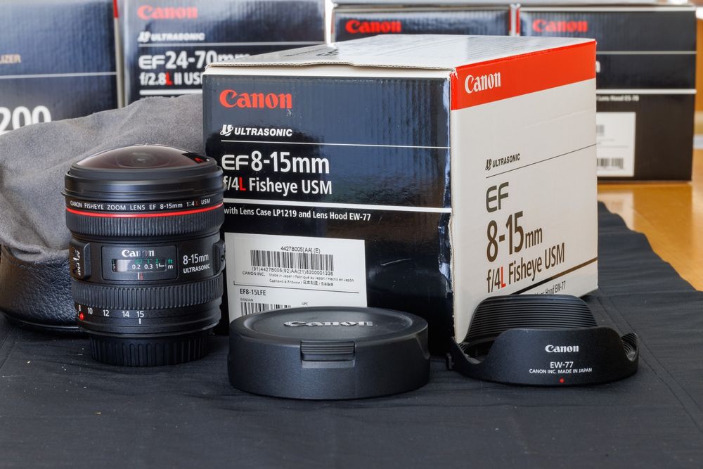 Canon EF 8-15mm f/4L Fisheye USM | Kaufen auf Ricardo