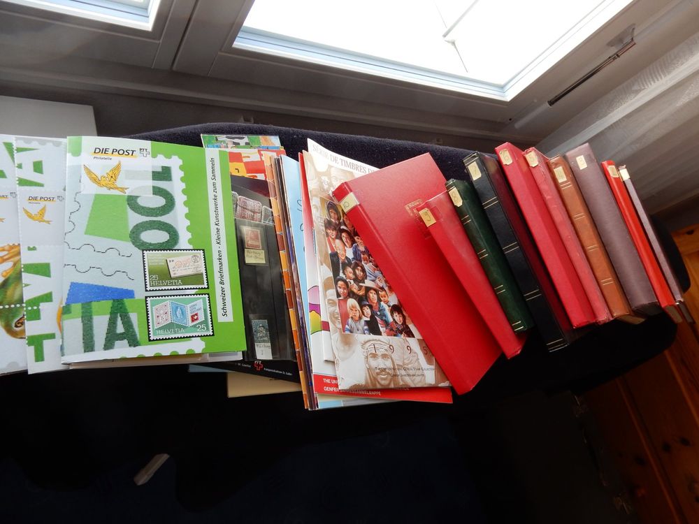 Grosser Briefmarken Posten (Gebraucht) in Boniswil für CHF 100 – mit ...