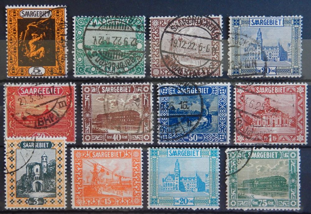 Saargebiet ex. Kat. 85-101 */gest. 1922/23 | Kaufen auf Ricardo
