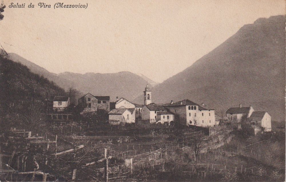 AK Vira (Mezzovico) - inizio 1900. Rara. (Usato) a Riva San Vitale per ...