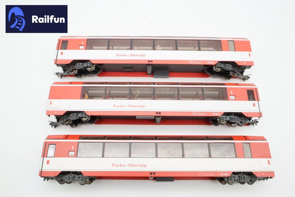 Bemo 3288 202, 208, 209 FO Panoramawagen H0m DC (Gebraucht) in Basel für CHF 57 – mit Lieferung ...