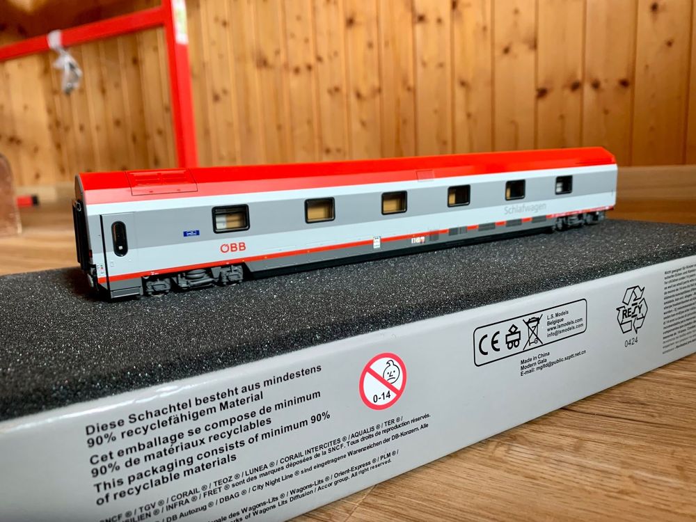 L.S. Model ÖBB Doppelstock-Schlafwagen (Gebraucht) in Plasselb für CHF ...