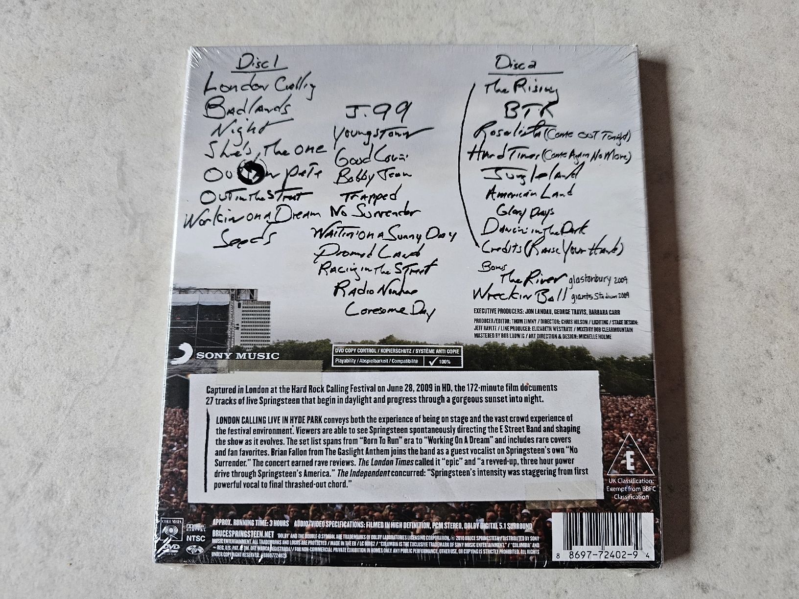 Bruce Springsteen - London Calling / Live In Hyde Park (Neu und ...