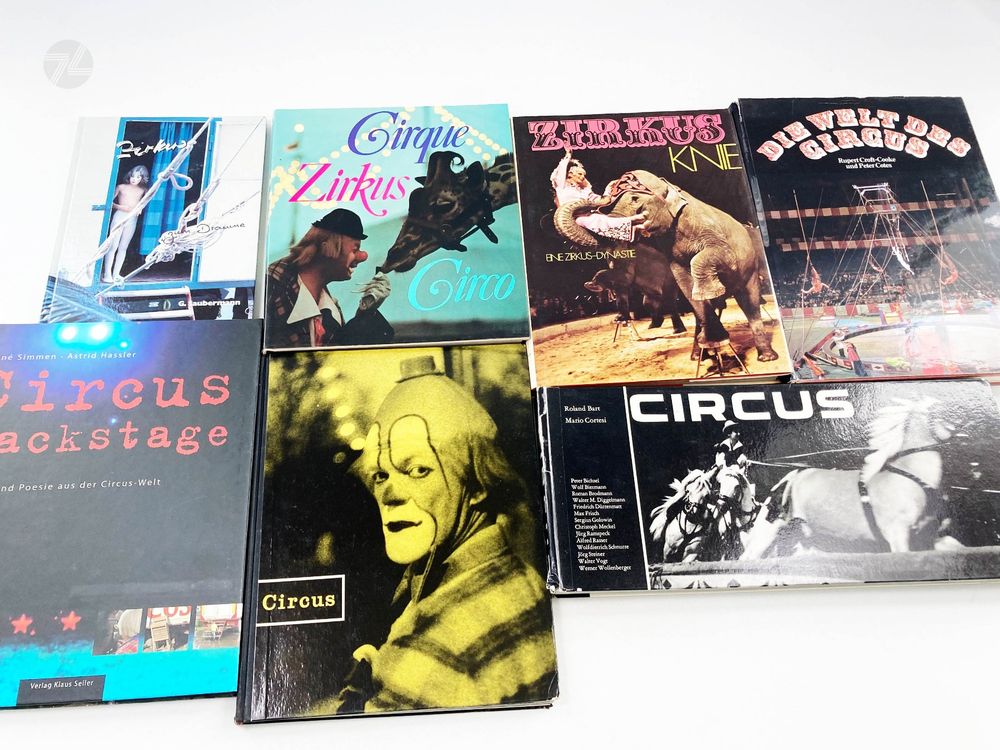 Zirkus Circus Buch Sammlung 7x Mix Cirque Circo Konvolut | Kaufen auf ...