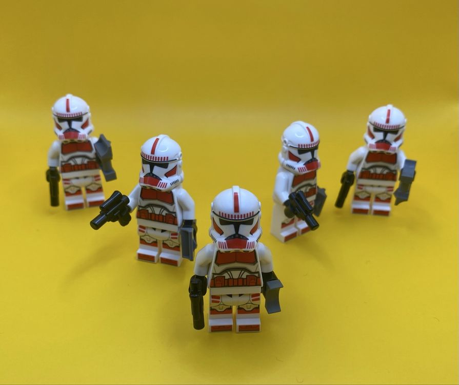 5x Lego Star Wars Clone Shock Trooper sw1305 Minifigur neu | Kaufen auf ...