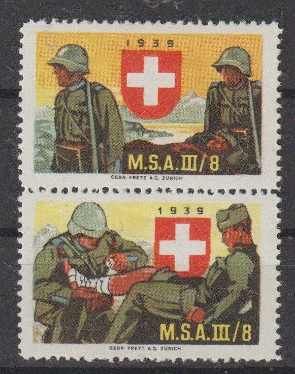 PAAR SANITÄT MSA III/8, Wit 75/1+86/1, Fr 30.-- | Kaufen auf Ricardo