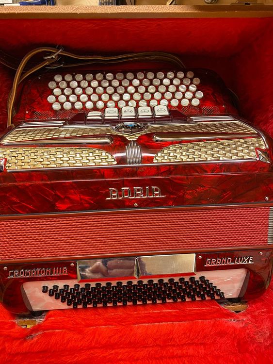 ADRIA Cromaton lll B Grand Luxe Handorgel | Kaufen auf Ricardo